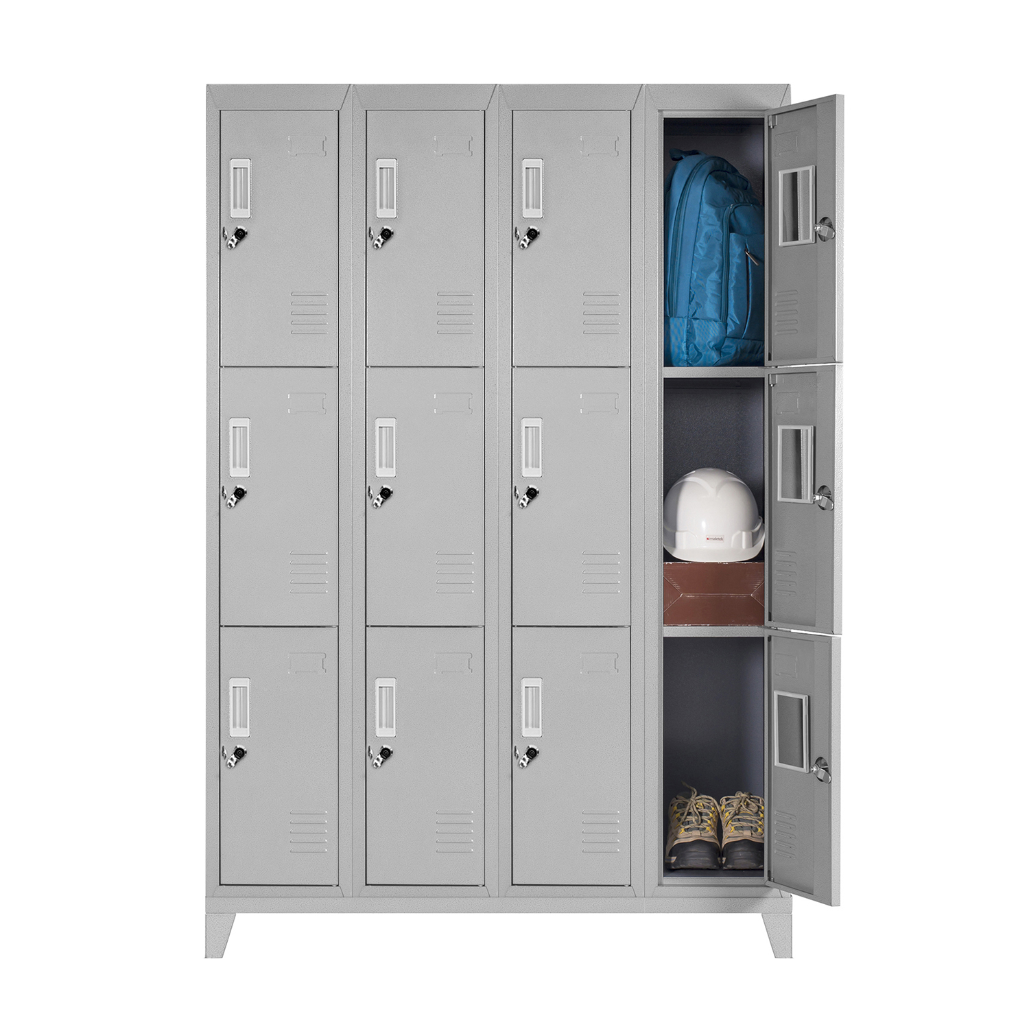 LOCKER KE METÁLICO 12 PUERTAS KE4-03 – Kantenah
