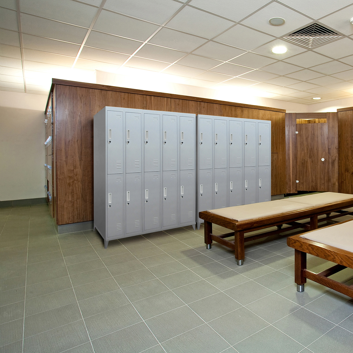 LOCKER KE METÁLICO 10 PUERTAS KE5-02 – Kantenah