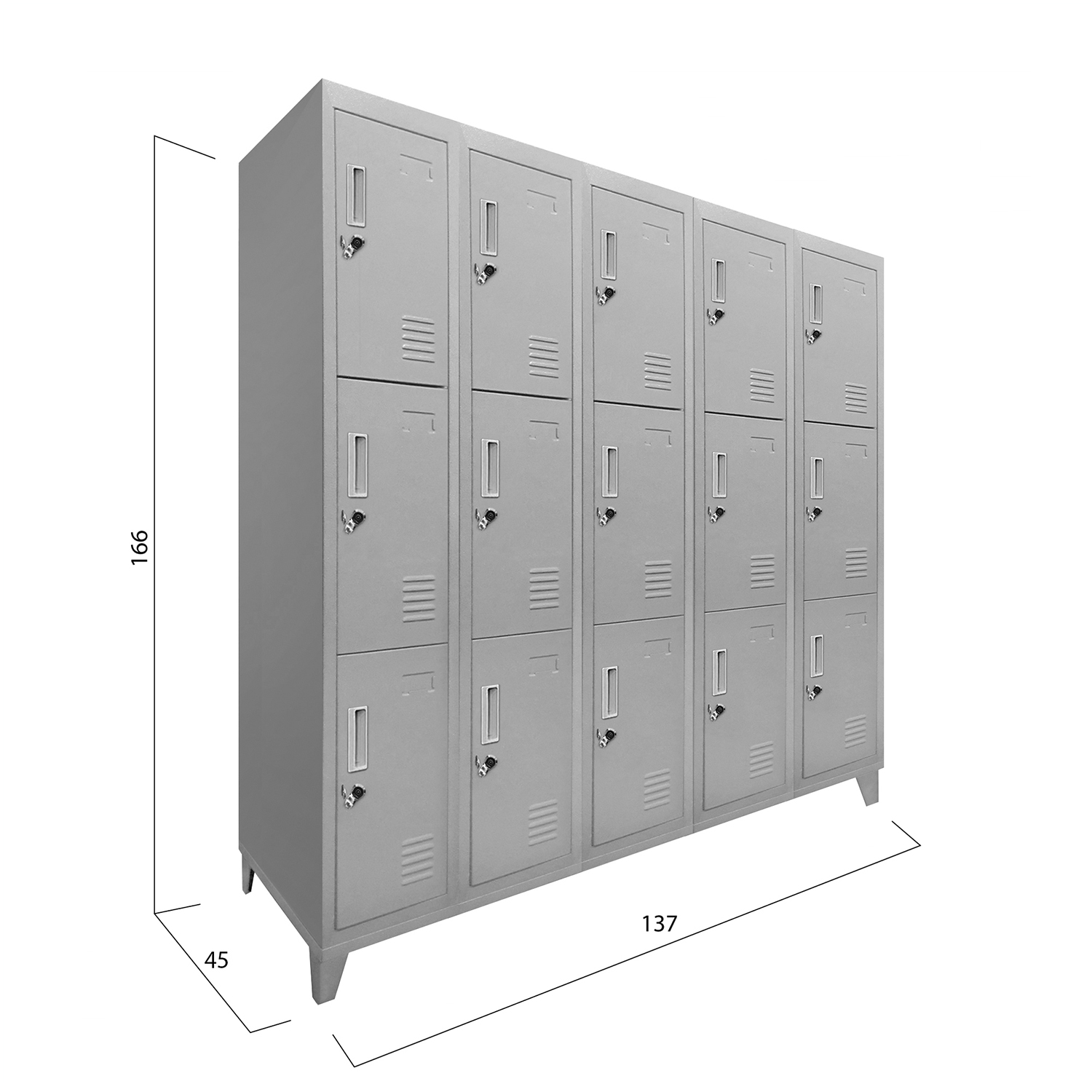 LOCKER KE METÁLICO 15 PUERTAS KE5-03 – Kantenah