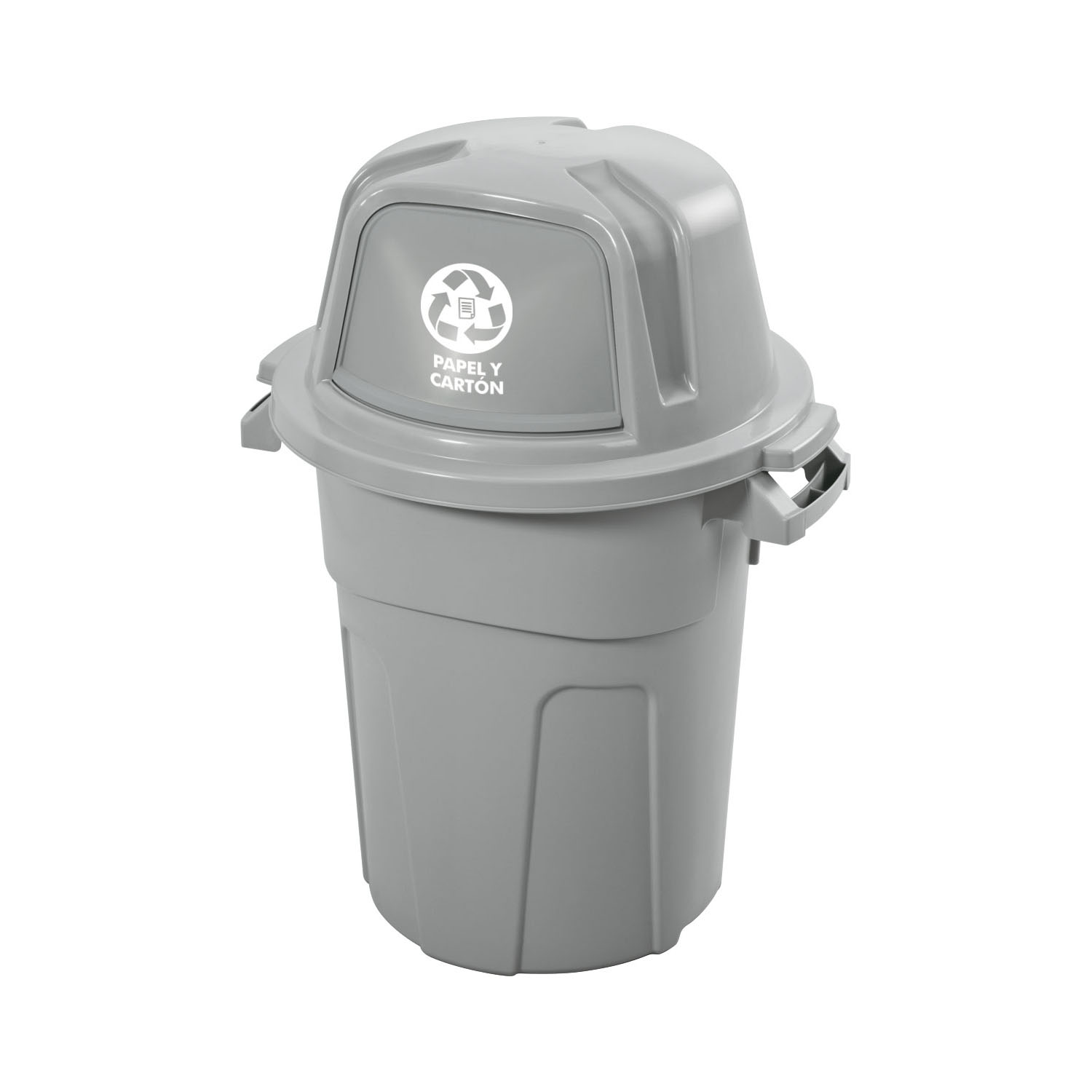 Basurero Gris 100 lts BAS1-01G – Kantenah